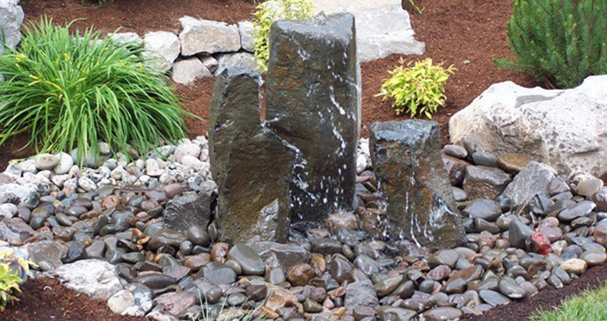 Rock Bubblers and Water Features - Coldstream Land Escape